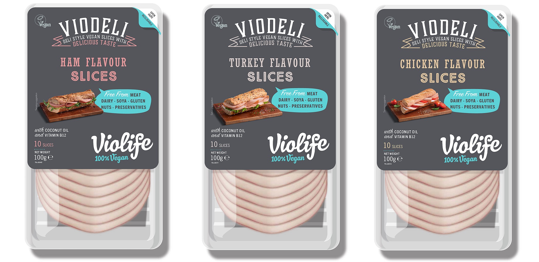 Wegańskie alternatywy dla wędlin VIODELI by Violife | Modanaurode moda ...